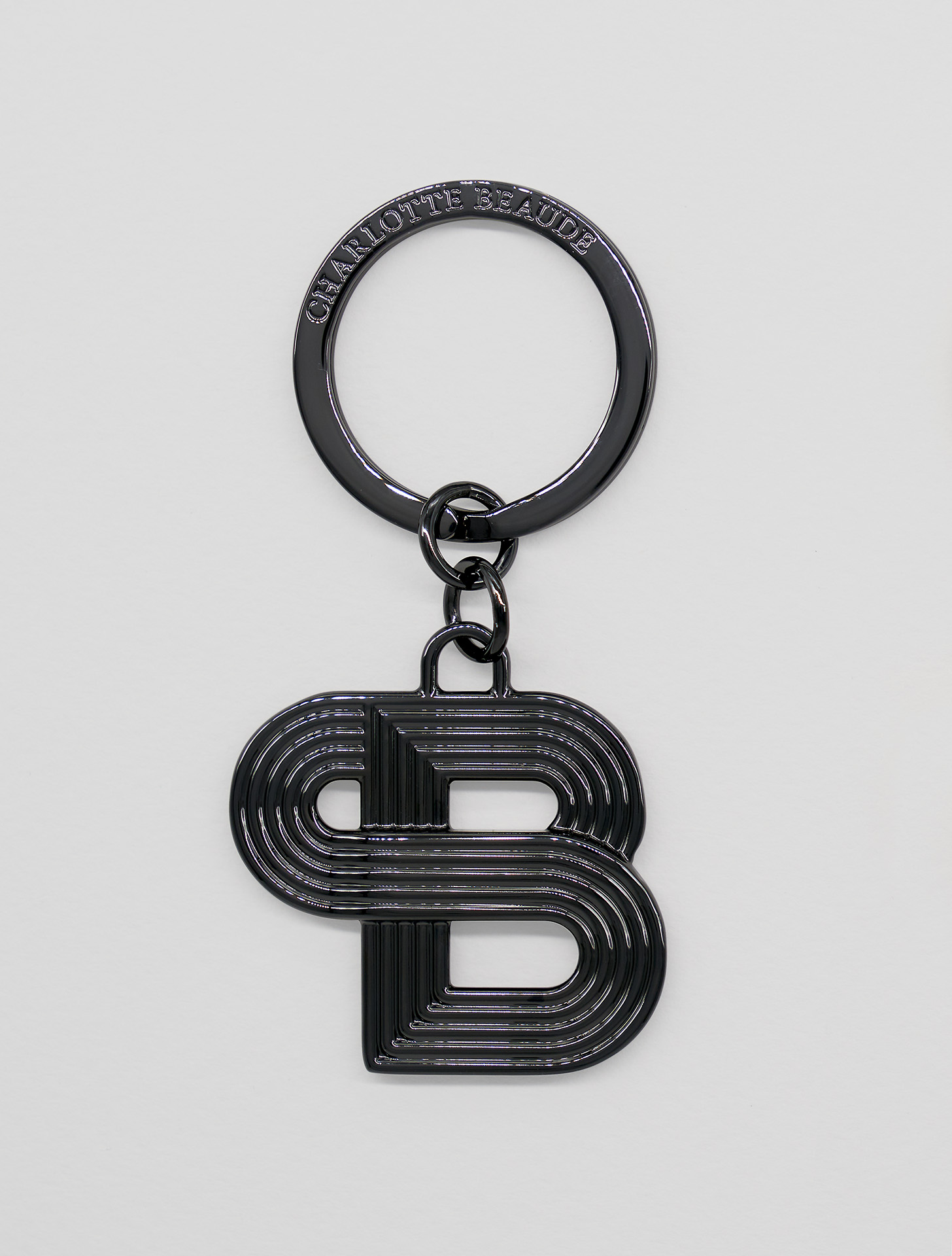 Gun barrel key ring - Charlotte Beaude